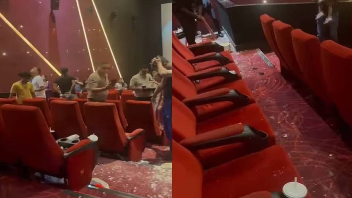 False Ceiling Of Guwahati's PVR Cinema Collapses During Film Screening ...