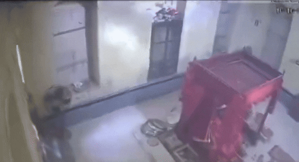 CCTV Footage Shows Thief Stealing Crown Gifted by PM Modi From ...