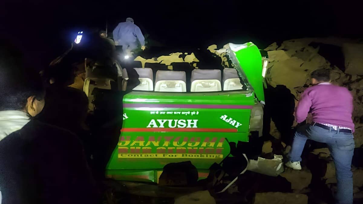 Himachal Pradesh Bus Tragedy: 18 Killed After Mountain Debris Falls On ...