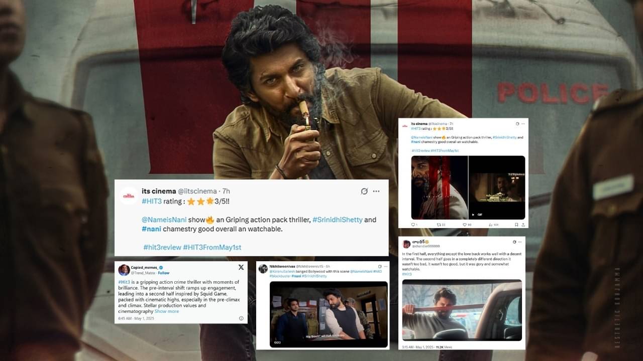 HIT 3 X Review: Nani Steals The Show From Vishwak Sen And Adivi Sesh ...