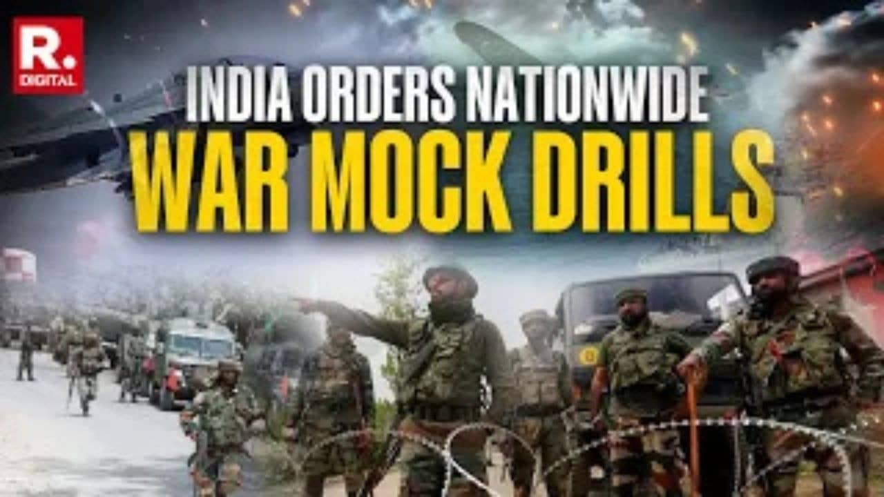 Mock Drills Ordered by Home Ministry as India-Pak War Tensions Escalate ...