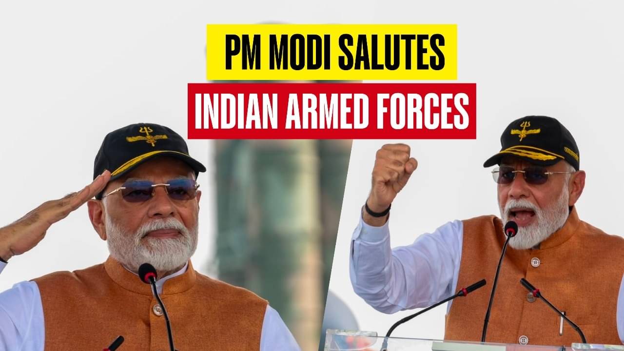 'I Salute Every Individual of Air Force, Navy, Army, and BSF': PM Modi ...