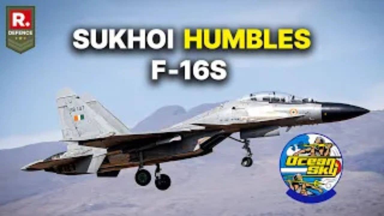 Video: IAF's Sukhoi 30MKI Pilots Stun US Allies in Exercise Ocean Sky ...