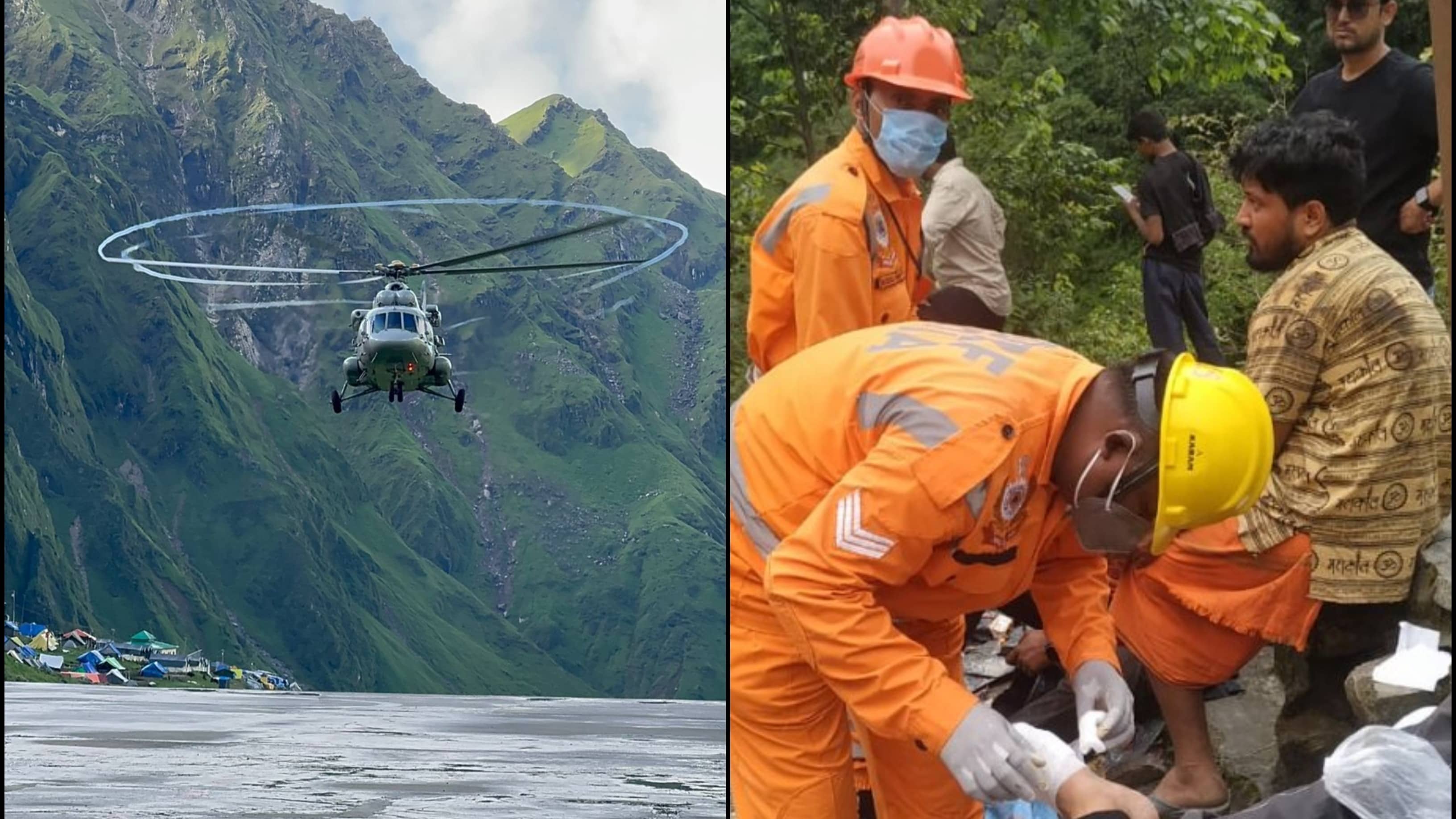 IAF's Chinook, MI17 Helicopters Join Rescue Operations in Uttarakhand ...