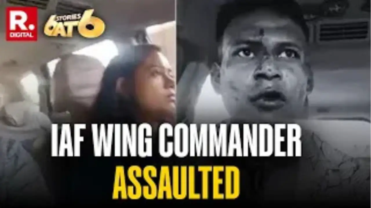 6 Stories At 6: IAF Wing Commander and Wife Viciously Assaulted | Former Karnataka DGP Found ...