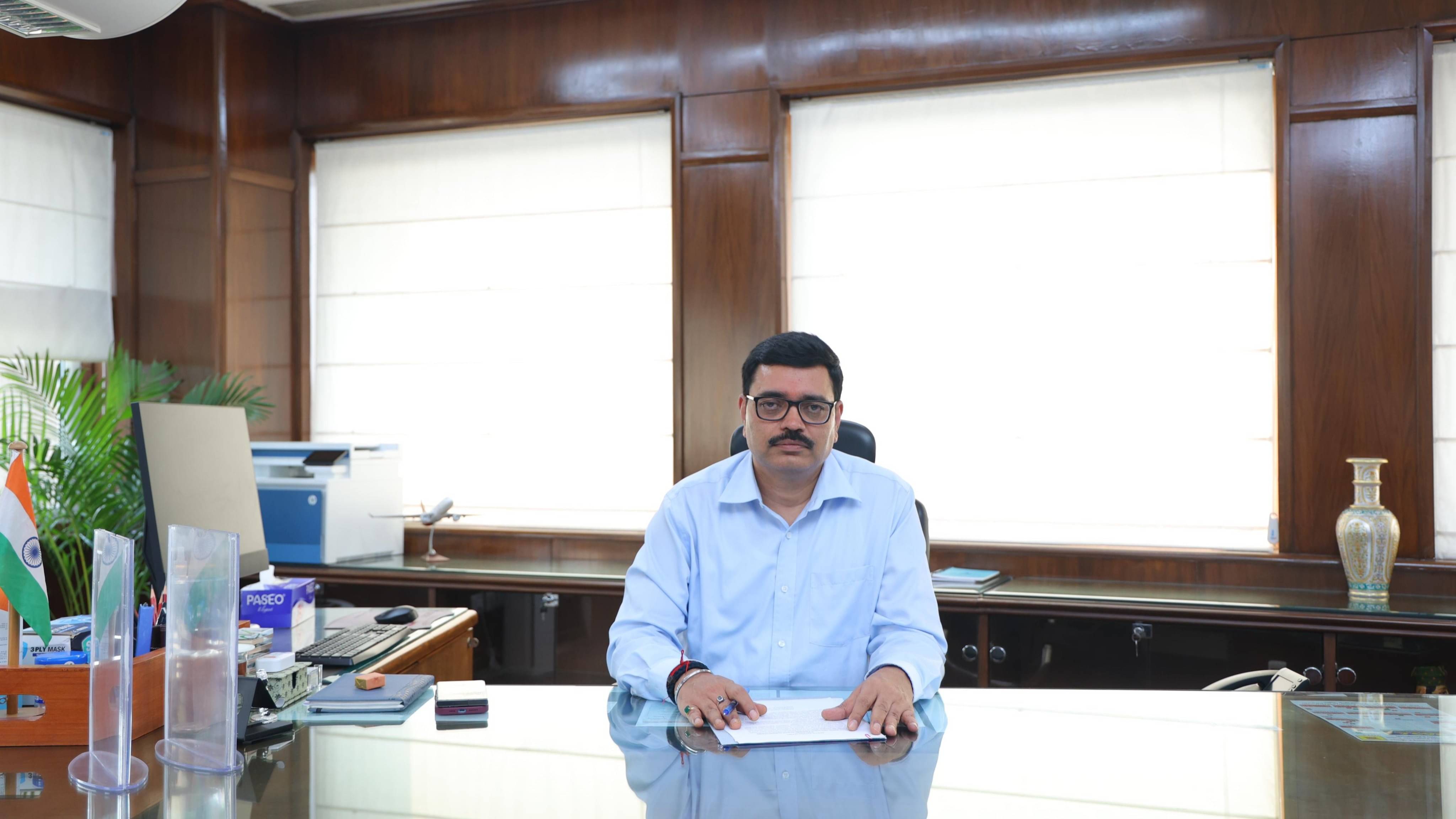 Senior IAS Officer Vipin Kumar Takes Charge As Chairman of Airports Authority of India ...