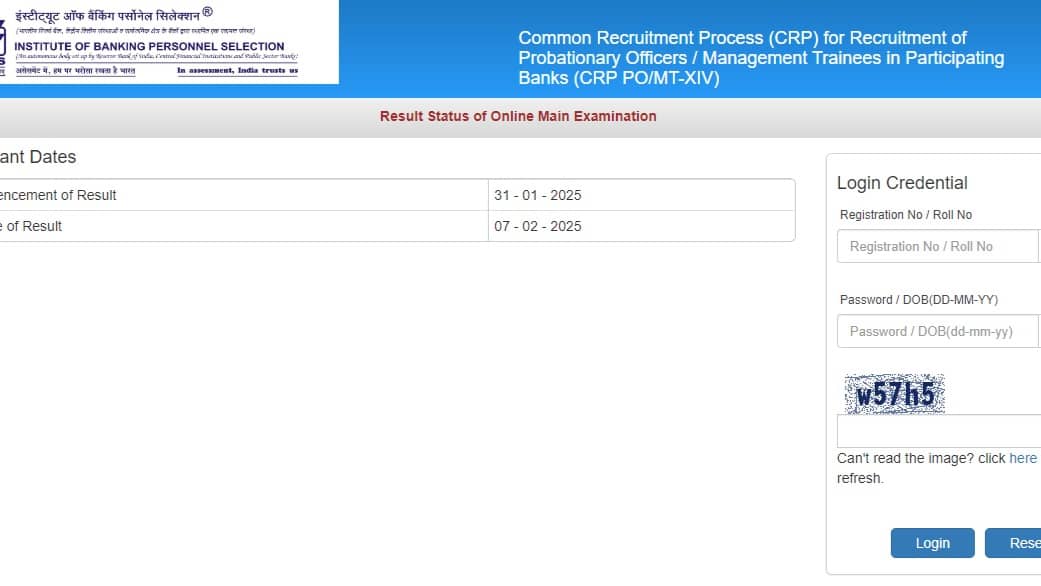 PO Main Result 2024 Declared At ibps.in, Direct Link to Check | Republic World