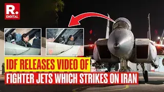 Israel vs Iran: IDF Releases Video Of Fighter Jets Conducted Deadly ...