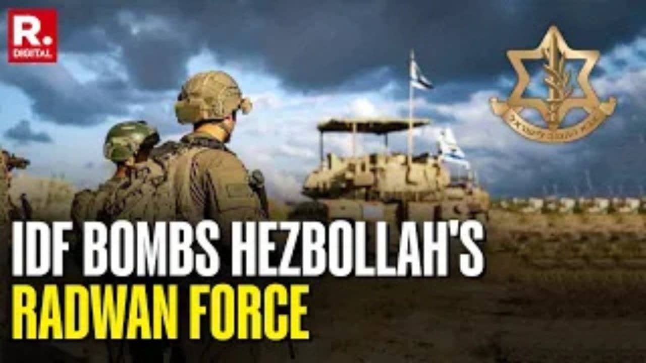 Video: IDF Strikes Hezbollah's Lethal Radwan Force in Beqaa | Republic ...