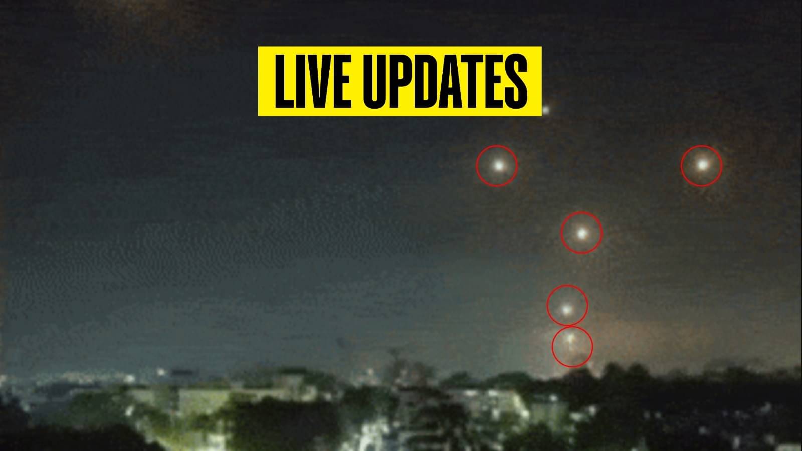 Operation Sindoor LIVE Updates: India Intercepts Missiles and Drones ...