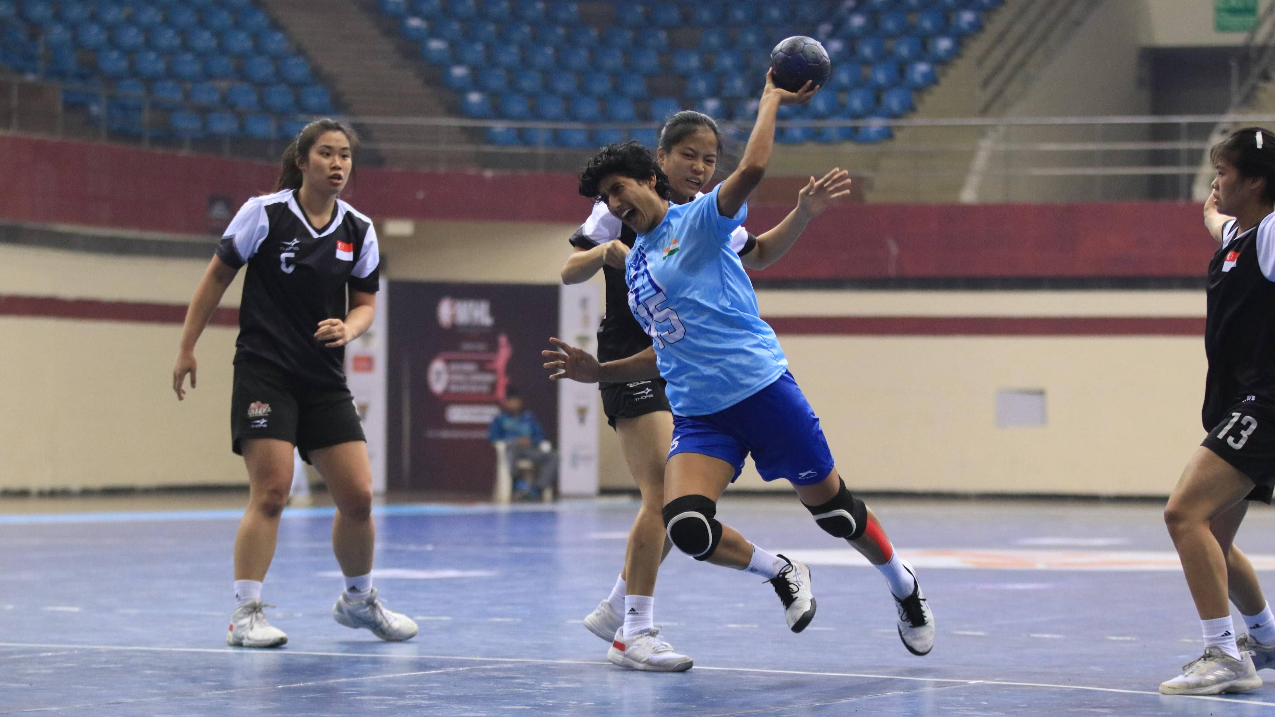 India Defeat Singapore, Eye Best-Ever Finish At Asian Women’s Handball ...