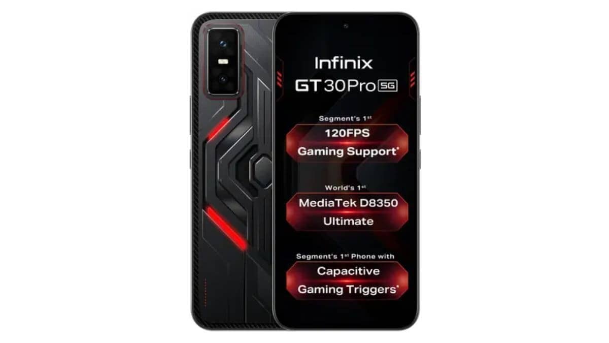 Infinix GT 30 Pro Launched With Gaming-Focused Features: Price in India ...