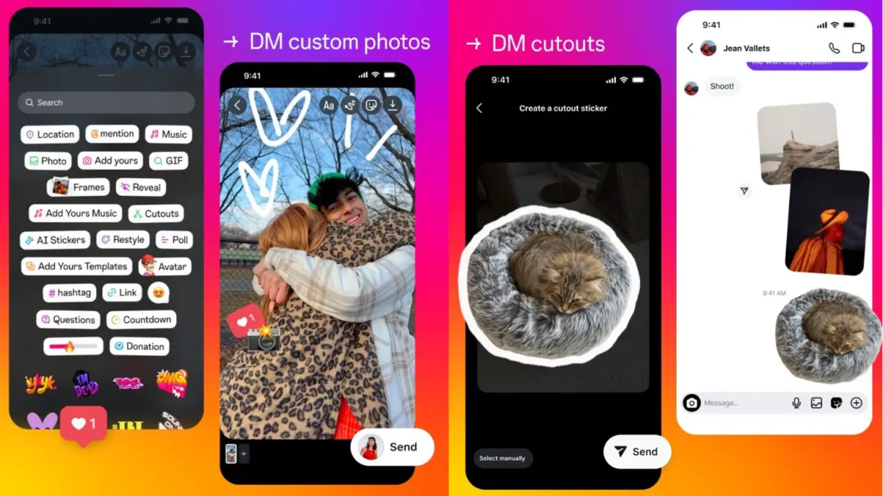 Instagram DMs get photo editing, sticker creation features: How to use | Republic World