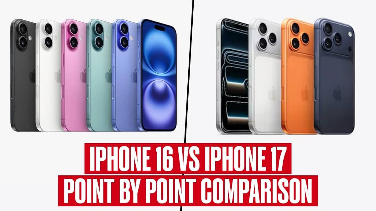 iPhone 17 Vs iPhone 16 series: Specs, Features and India Prices ...