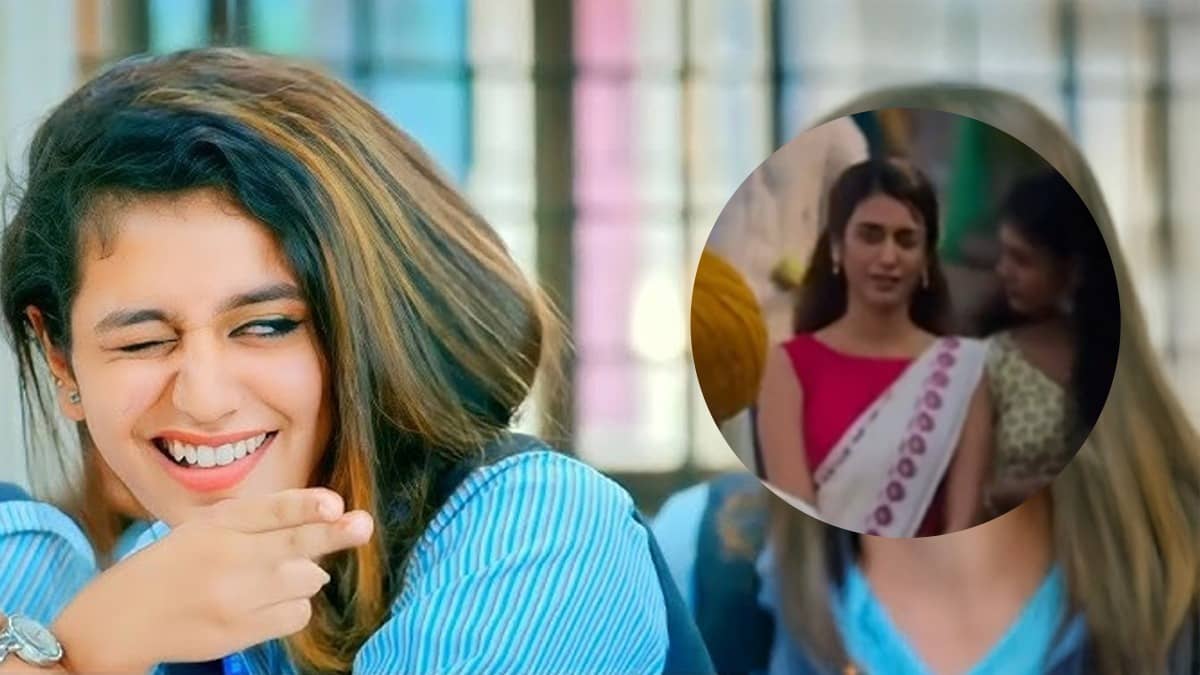 'Wink Girl' Priya Prakash Varrier As An Extra In Param Sundari Stuns ...