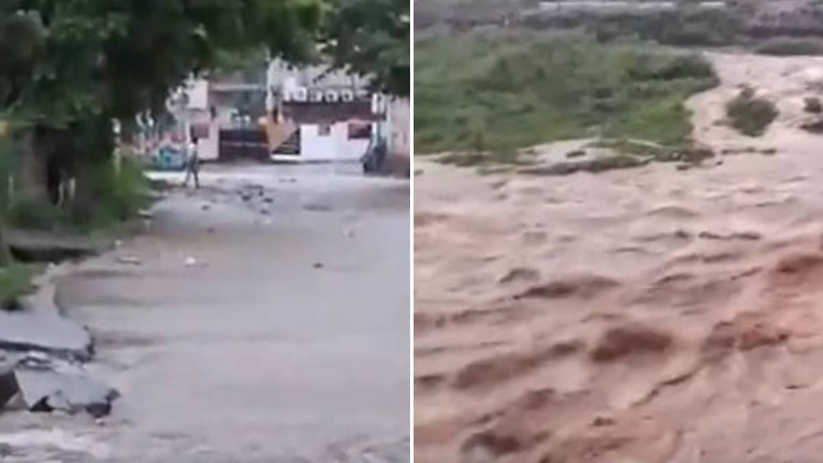 J-K: Heavy Rain Triggers Flood-like Situation And Landslides In Rajouri; Schools Closed ...