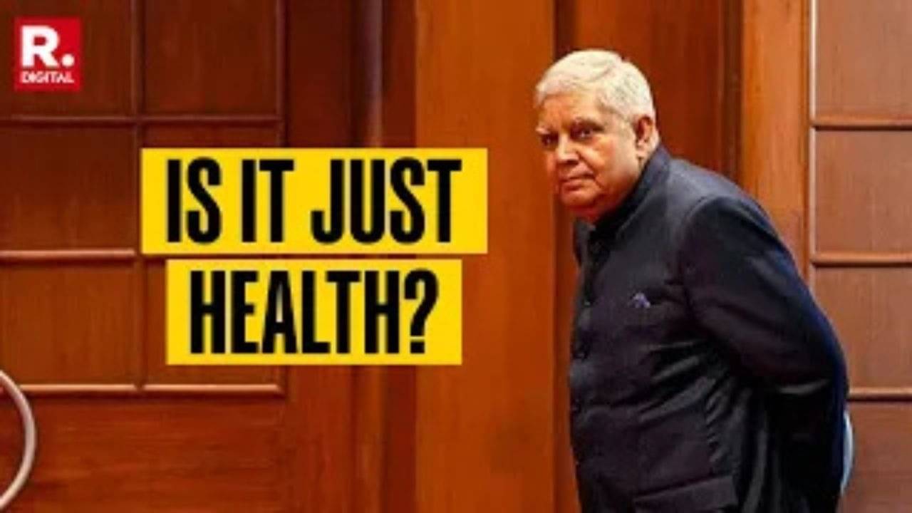 Inside Story Behind Jagdeep Dhankhar's Resignation: Was Health the True Reason? | Republic World
