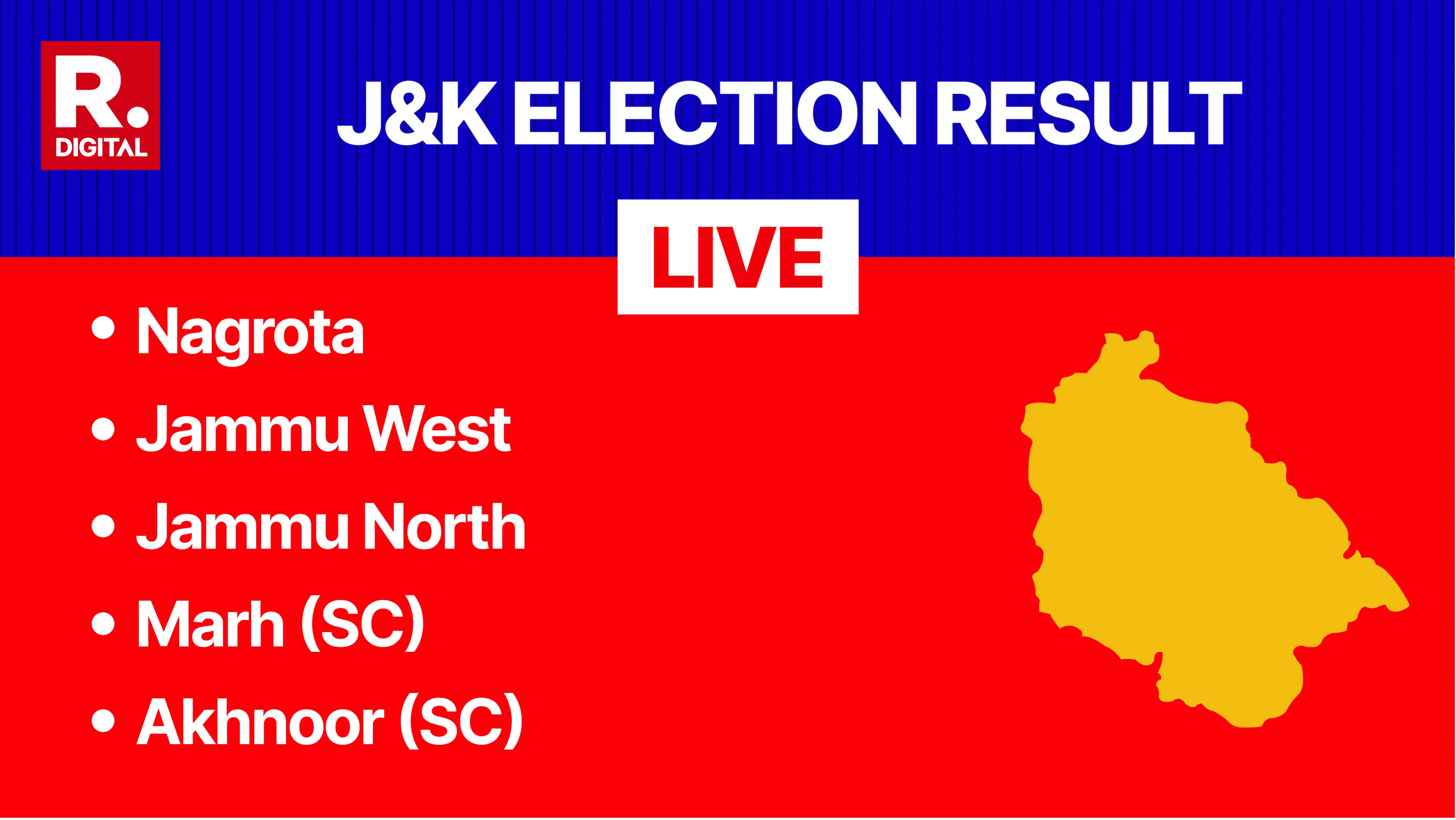 Jammu, Akhnoor Election Result Live Updates: Counting of Votes Round ...