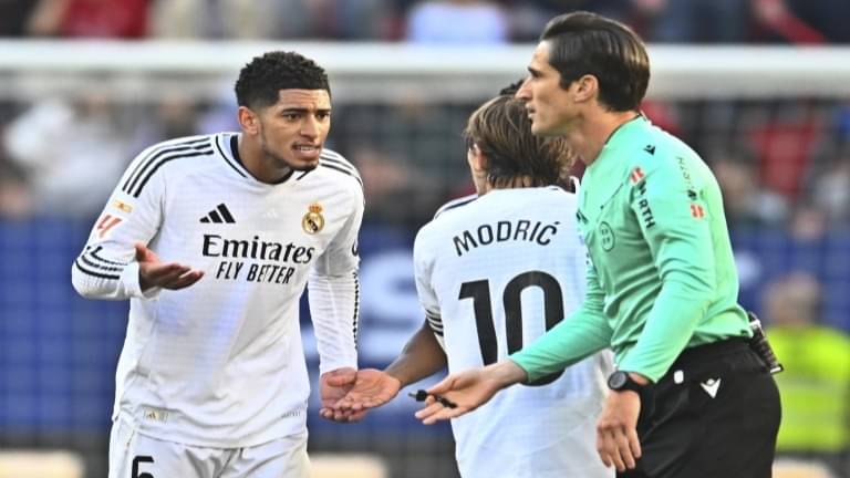 Real Madrid To Consider Quitting La Liga Over Jude Bellingham 'Red Card ...