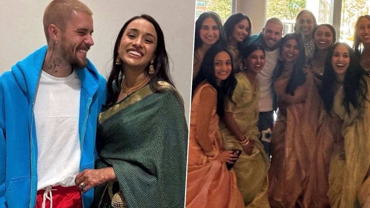 Justin Bieber Surprises Bride At Indian Wedding In Los Angeles, Poses ...