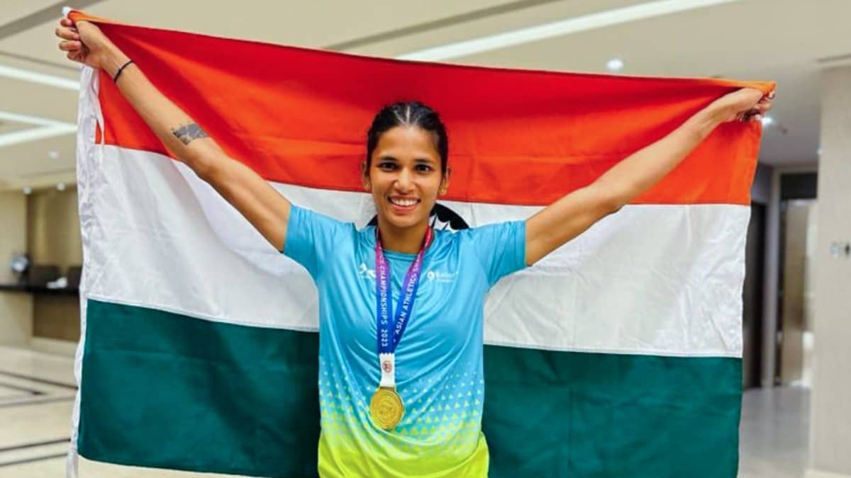 Jyothi Yarraji Makes India Proud, Clinches Gold Medal In 100m Hurdle At ...