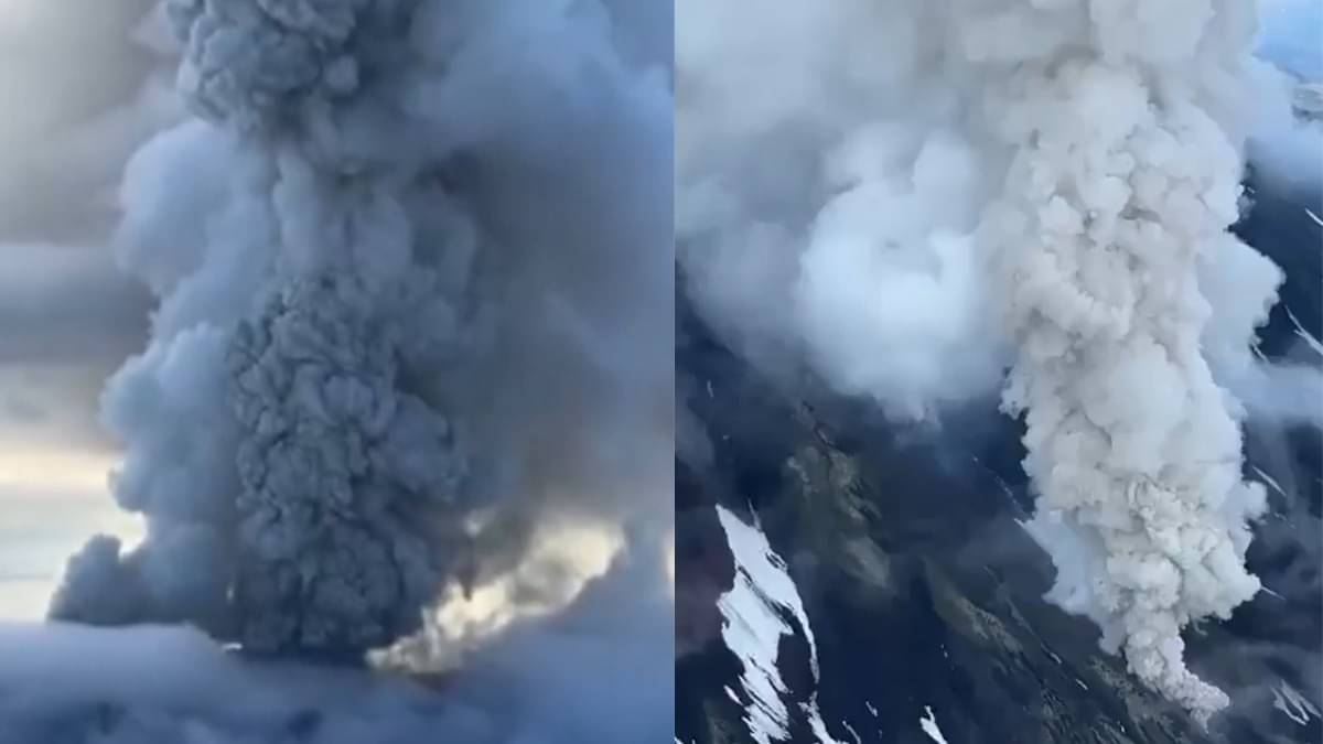 WATCH: Russia’s Dormant Krasheninnikov Volcano Erupts For the First ...