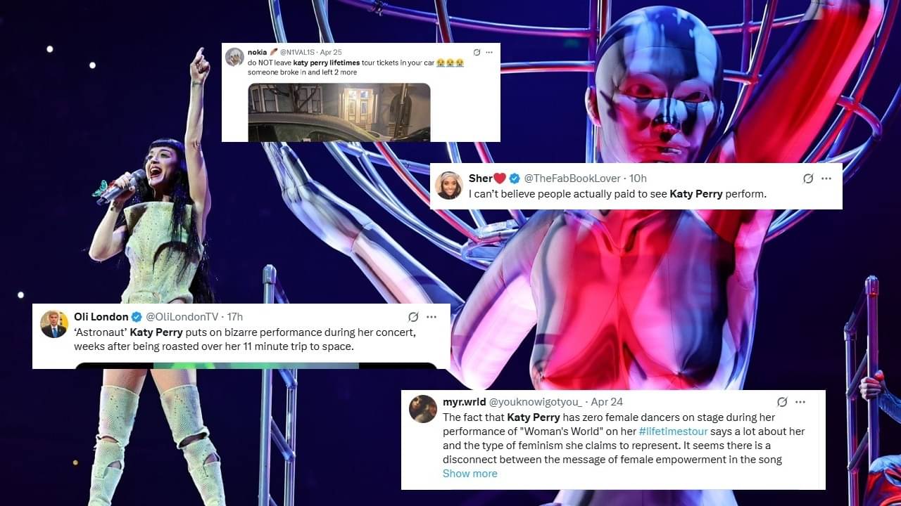 Katy Perry Becomes A Laughing Stock After Her 'Cringe' Lifetimes Tour Kicks Off: Not Everyone ...