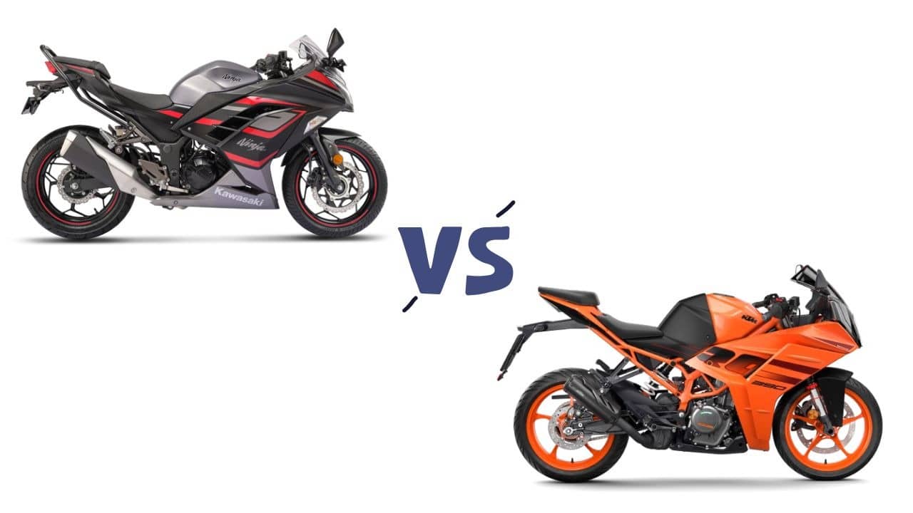 Kawasaki Ninja 300 vs KTM RC 390 - Which One to Choose Around ₹4 Lakh ...