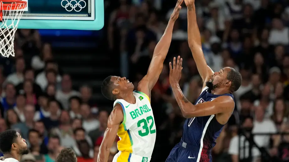 Edwards, KD Star As USA Dismantle Brazil 122-87 To Advance Into Paris ...