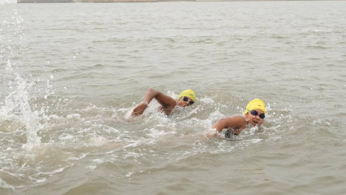Open Water Swimming Debuts At Khelo India Beach Games 2025, Brings Back ...