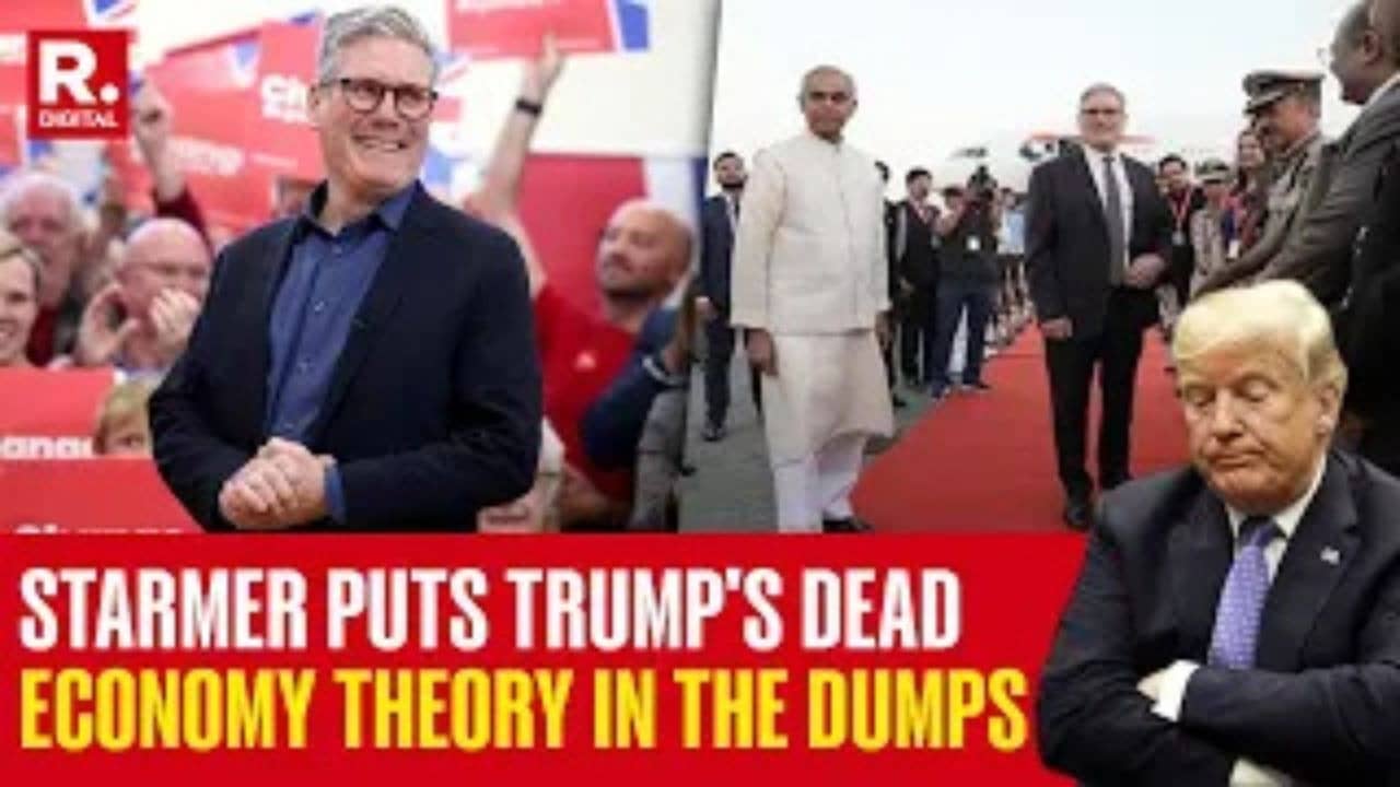 Keir Starmer India Visit: UK PM Bolsters Trade Ties, Counters Trump’s ‘Dead Economy’ Remark ...