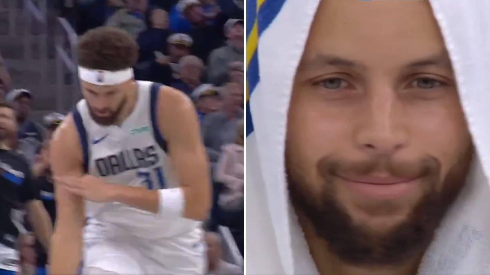 Klay Thompson TROLLS Splash Bro Stephen Curry In Emotional Return ...