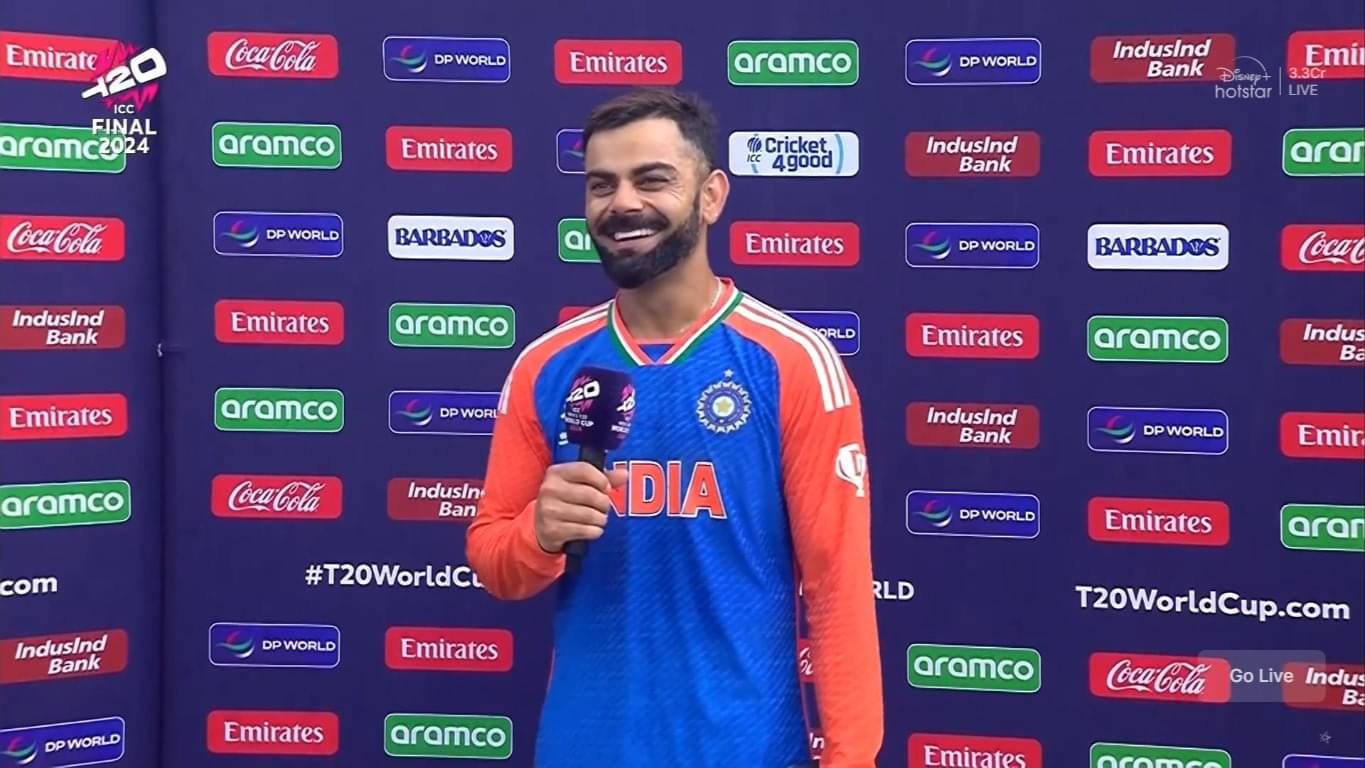 Virat Kohli announces RETIREMENT from T20I cricket after winning the World Cup with India ...