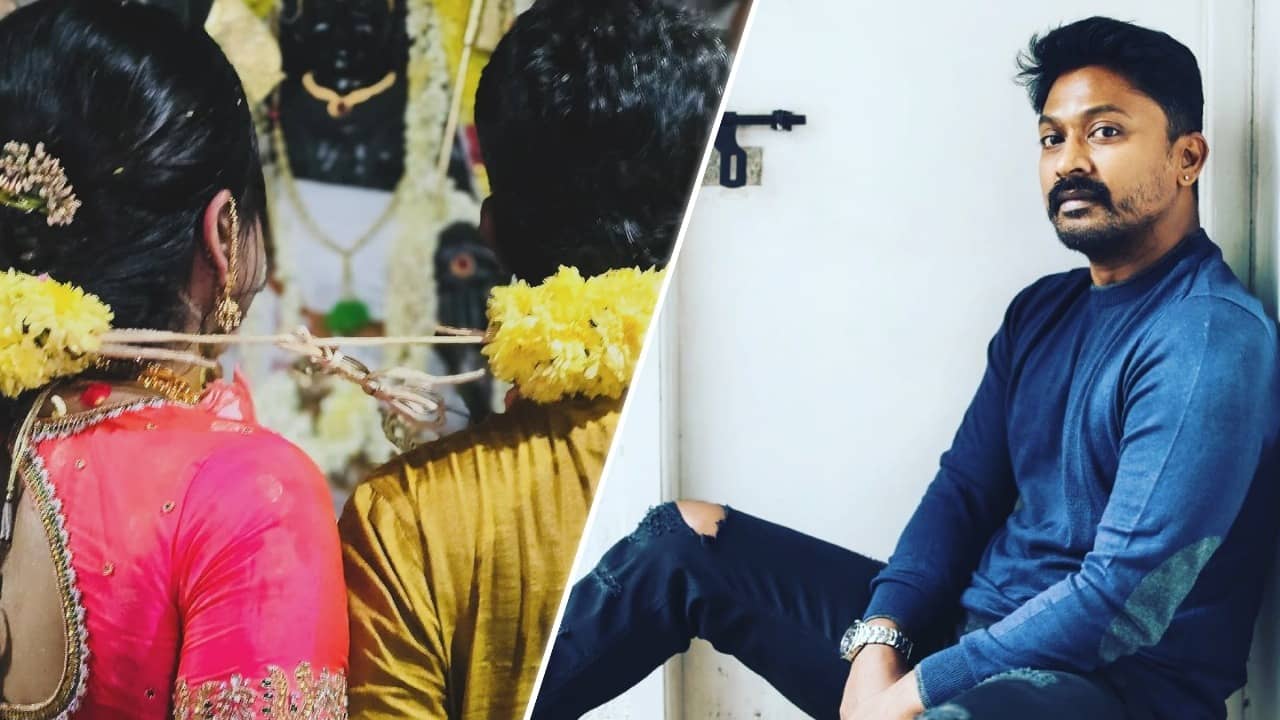 Kazhugu Actor Krishna Kulasekaran Ties Knot With Long-time Friend ...