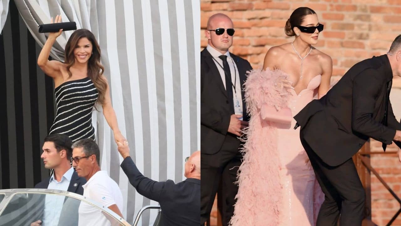 Trend Spotting: Lauren Sanchez’s Chic Black Clutch Is From This Lesser ...