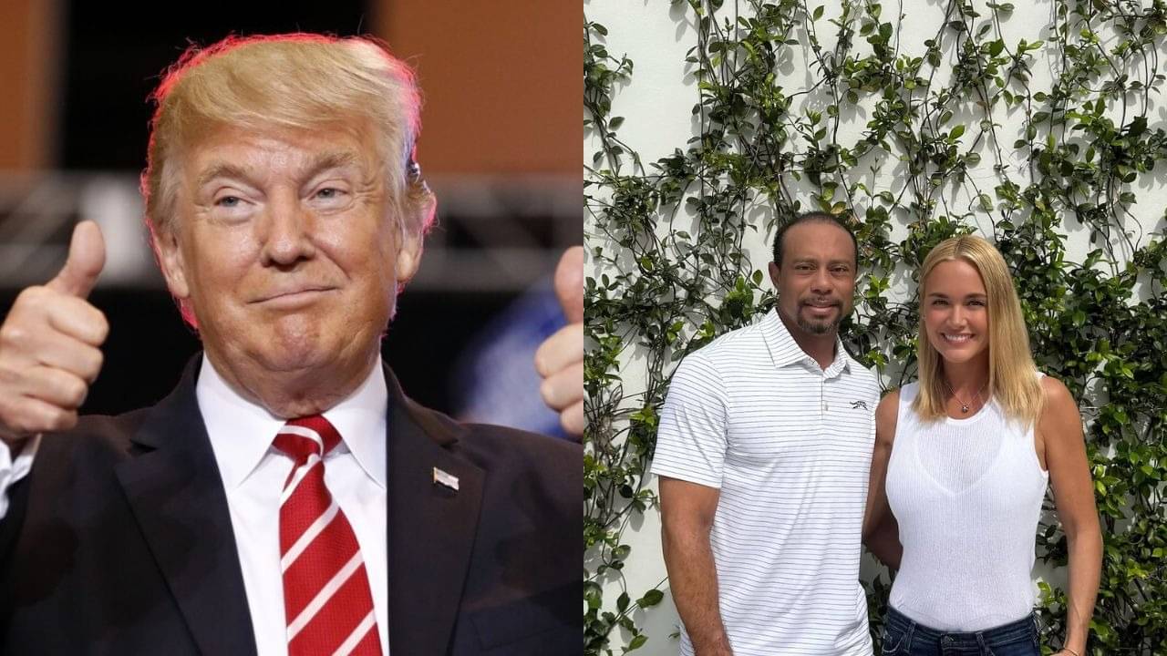 Let Them Be Happy: Trump on Tiger Woods, Former Daughter-In-Law Vanessa ...