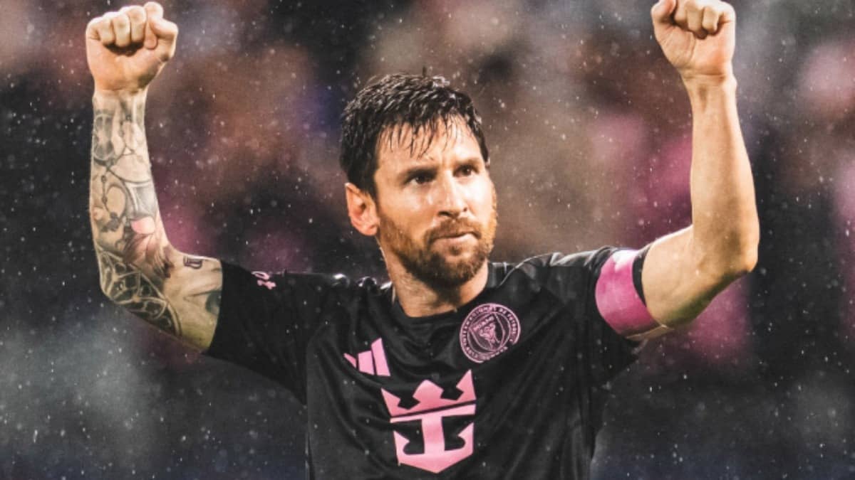 WATCH | Lionel Messi Stars With Record-Breaking Brace to Power Inter Miami Into MLS Playoff at ...
