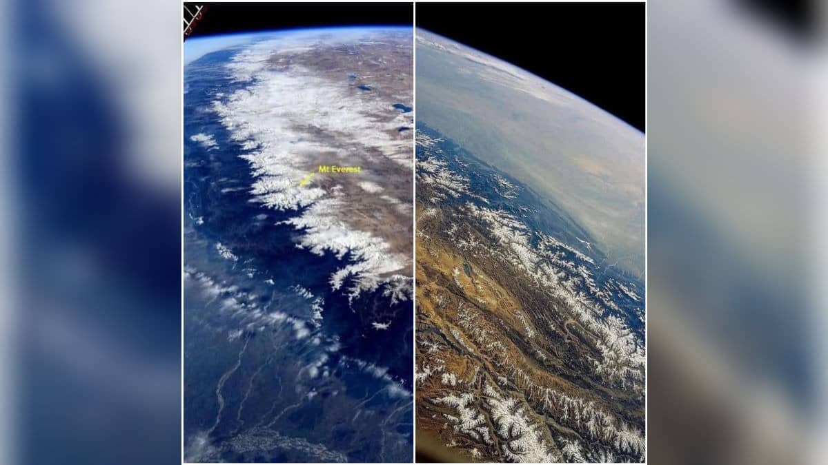 Look At The Majestic Beauty Of The Himalayas From An Astronaut's ...