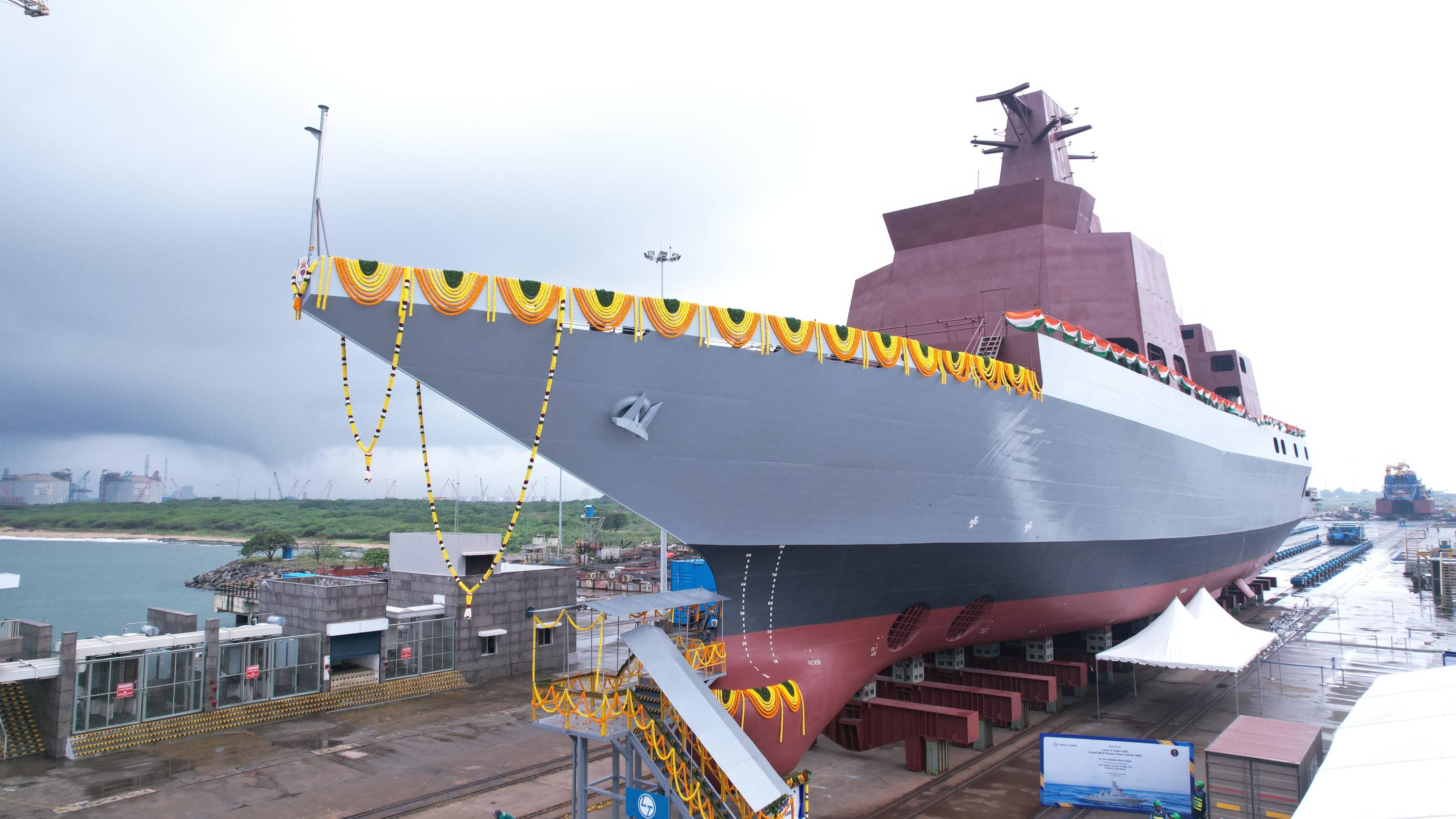 L&T Shipyard Delivers Big Ticket Project For Indian Navy - Details ...