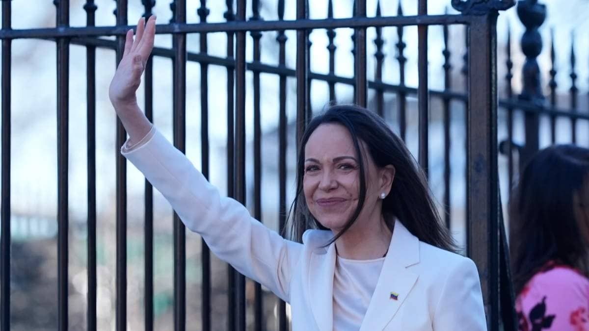 Trump's Nobel Fixation: Venezuela Opposition Leader Machado Presents ...