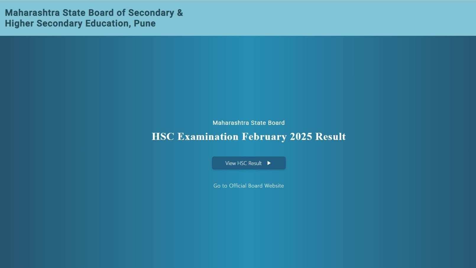 Maharashtra HSC Result 2025: MSBSHSE 12th Result OUT at mahresult.nic.in, Check Pass Percentage ...