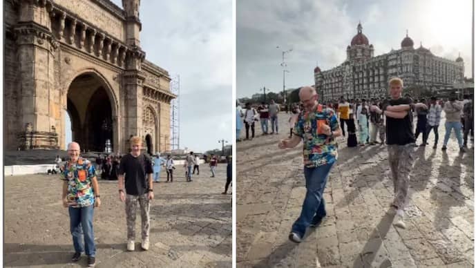 US Man’s Dance to 'Ban Than Chali' at Mumbai’s Gateway of India Goes ...