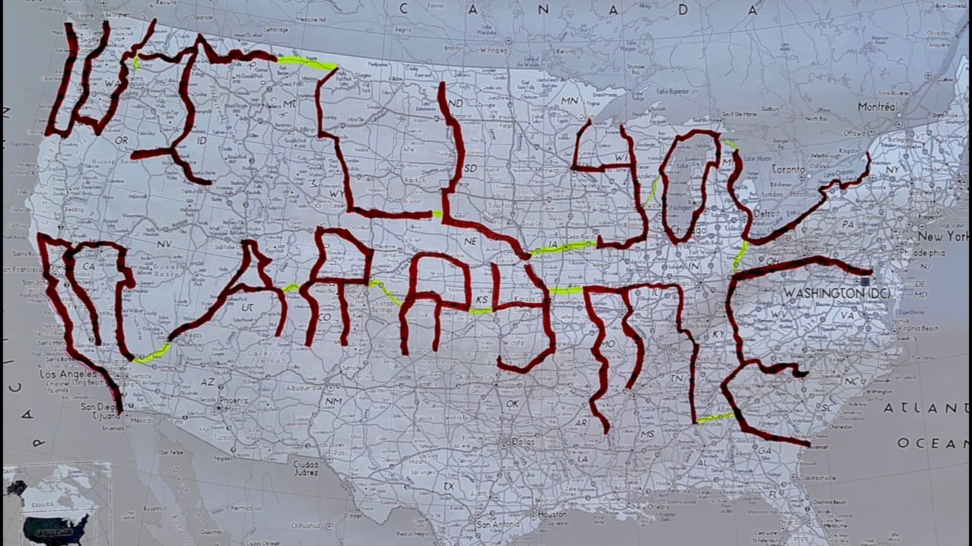 Man Plans GPS Proposal Spelling 'Will You Marry Me?' on Road Trip ...