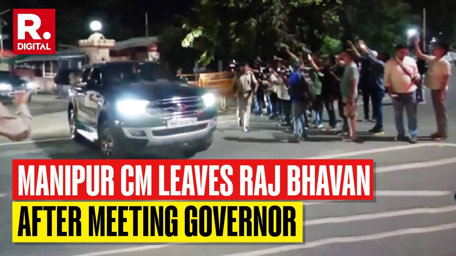 Manipur CM N Biren Singh Meets Guv After Meeting With Coalition MLAs ...