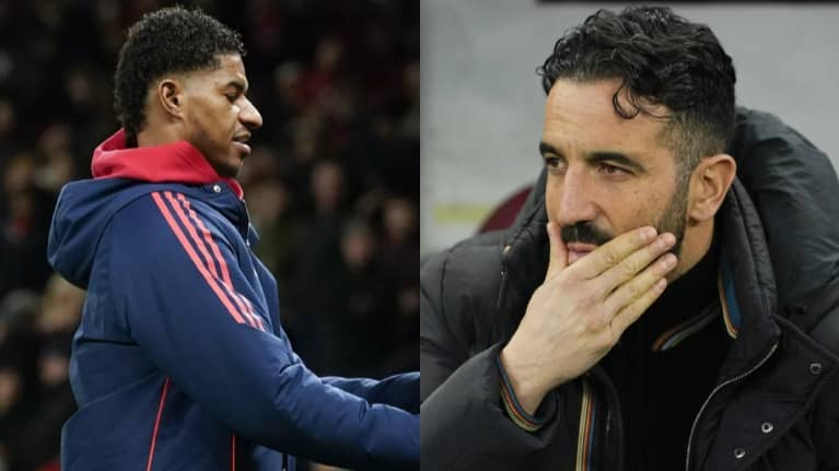 Ruben Amorim Discusses the Challenges of Working with Marcus Rashford ...