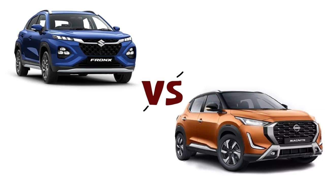 Maruti Suzuki Fronx vs Nissan Magnite - Best Sub-4m Compact SUV Under ...