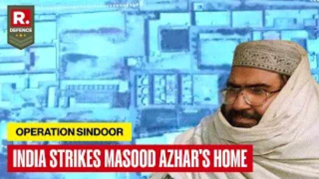 India Targets Masood Azhar’s Residence Inside JeM Headquarters in ...