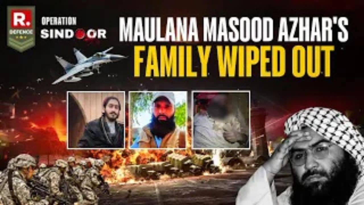 Masood Azhar’s Sister and Brother-in-Law Killed in Airstrikes, Family ...