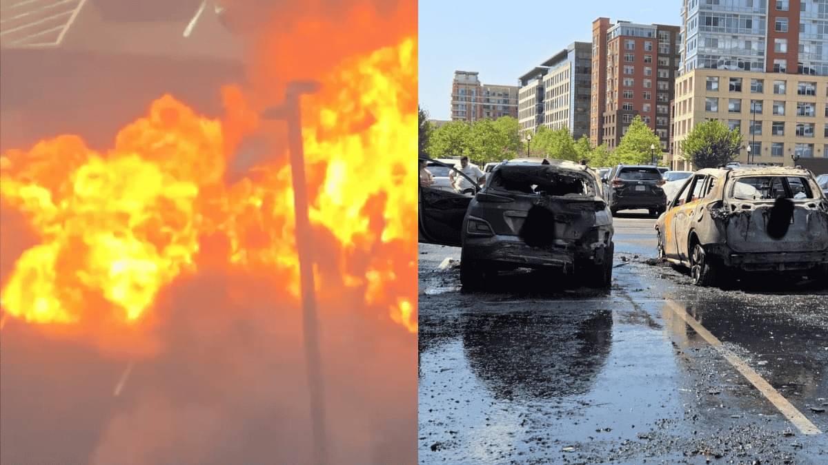 Caught on Camera: Car’s Fuel Tank Explodes, Ignites Huge Fireball in ...