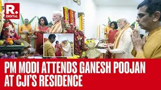 Ganpati Poojan: PM Modi Attends Ganesh Pooja At CJI DY Chandrachud’s ...